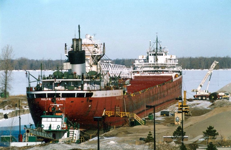 PHILIP R. CLARKE, Self Discharging Bulk Carrier - Details and current ...