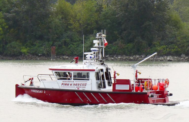 VANCOUVER FIREBOAT NO. 2, Fire Fighting Vessel - Details and current ...