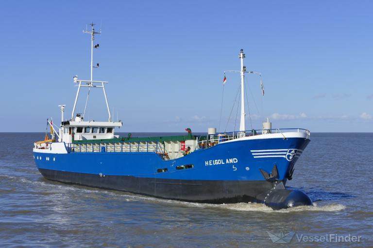 HELGOLAND, General Cargo Ship - Details and current position - IMO ...