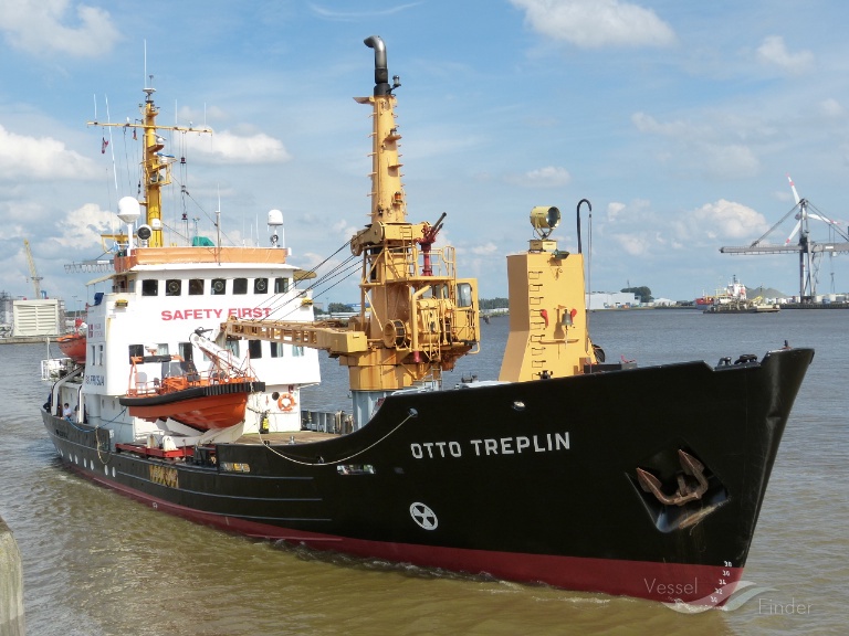 OTTO TREPLIN, Buoy/Lighthouse Vessel - Details and current position ...