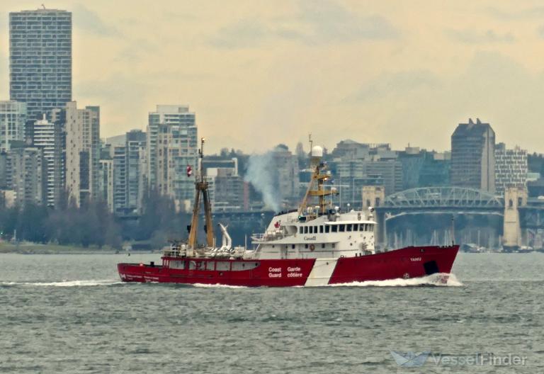 CCGS TANU, Fishing Support Vessel - Details and current position - IMO ...