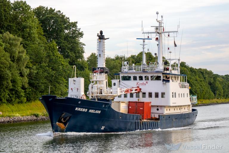 KREBS HELIOS, Buoy/Lighthouse Vessel - Details and current position ...