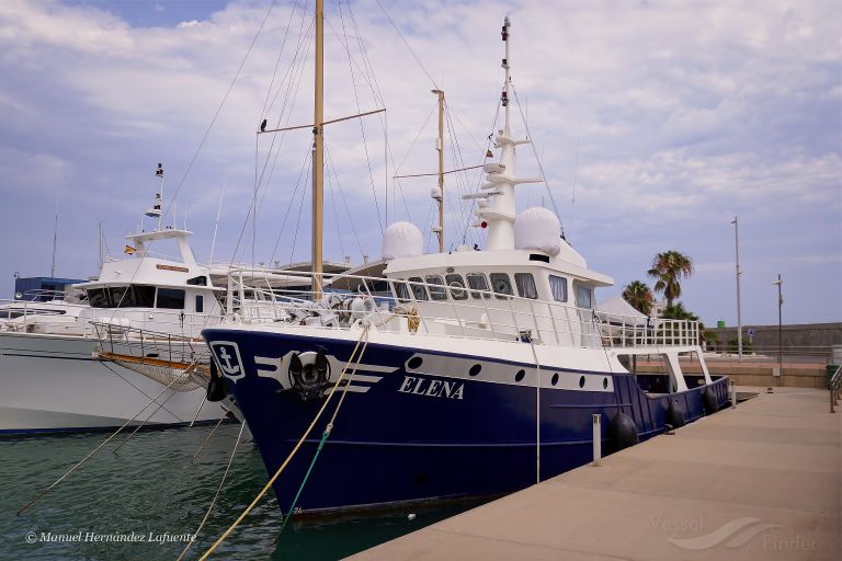 ELENA, Yacht - Details and current position - IMO 6823234 - VesselFinder