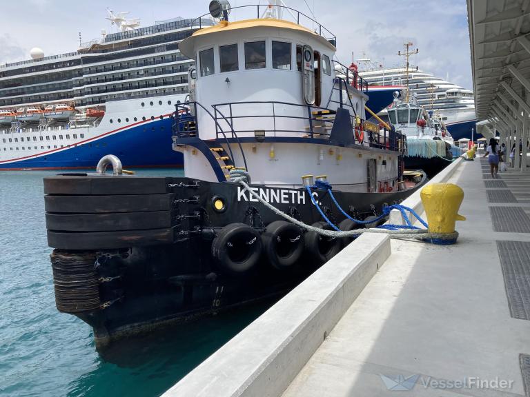 KENNETH C, Tug - Details and current position - IMO 7030963 - VesselFinder