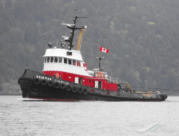 SEASPAN CHAMPION, Tug - Details and current position - IMO 7041235 ...