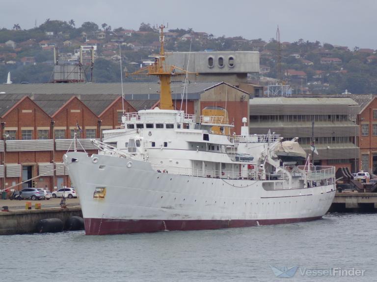 PROTEA, Research Vessel - Details and current position - IMO 7114707 ...