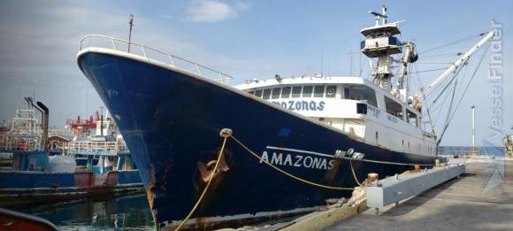 AMAZONAS, Fishing Vessel - Detalles del buque y posición actual - IMO ...