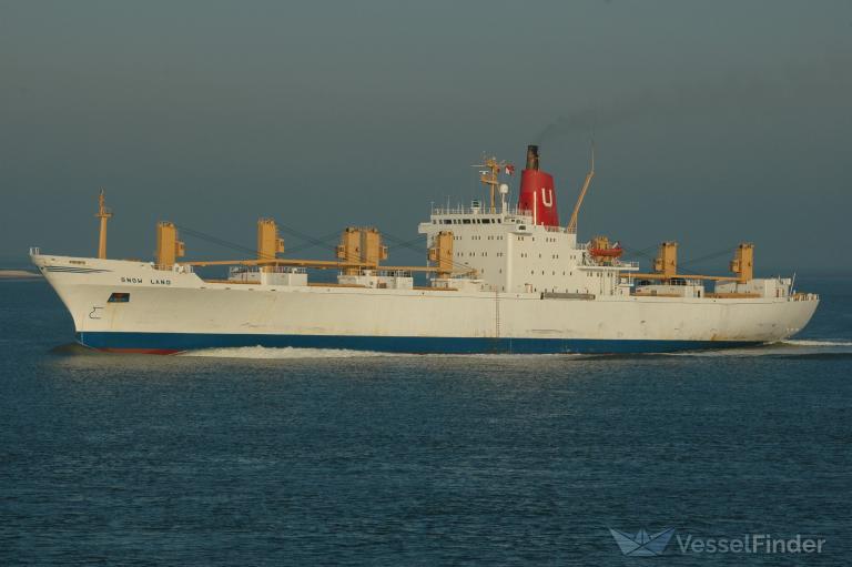 SNOW LAND, Refrigerated Cargo Ship - Details and current position - IMO ...