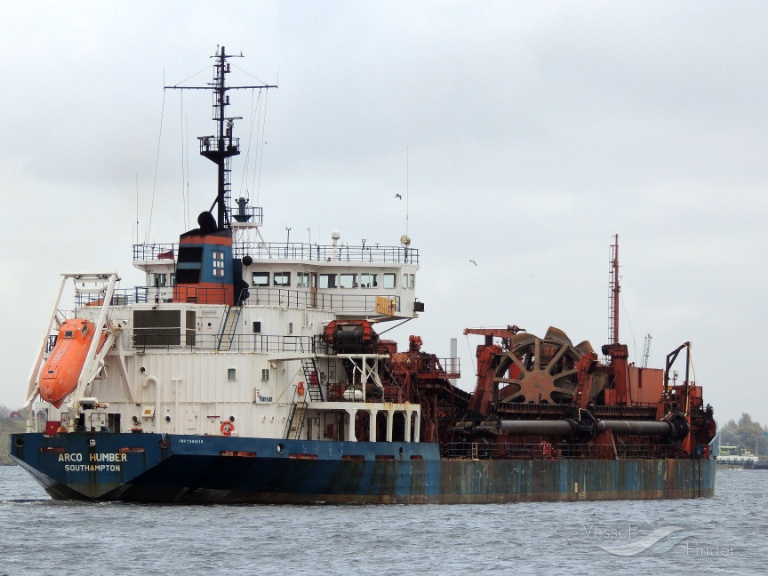 ARCO HUMBER, Dredger - Details and current position - IMO 7204318 ...