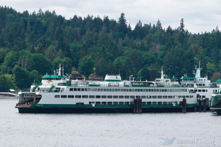 WSF SPOKANE, Passenger/Ro-Ro Cargo Ship - Details and current position ...