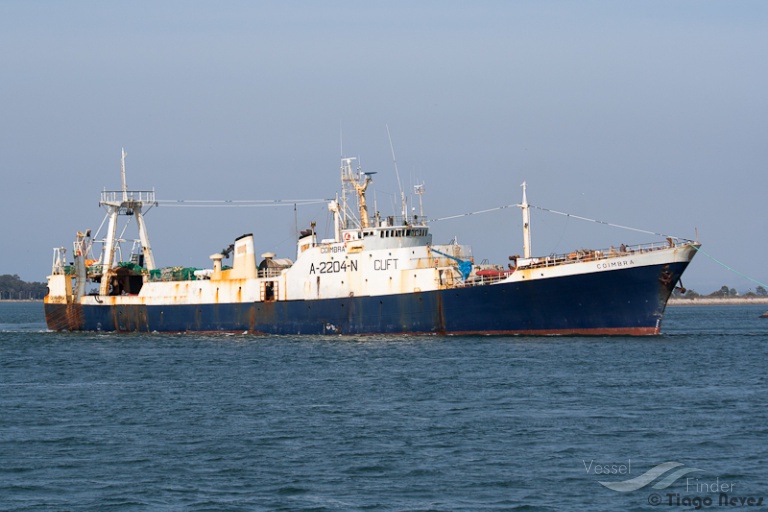 COIMBRA, Trawler - Dettagli della nave e posizione attuale - IMO ...