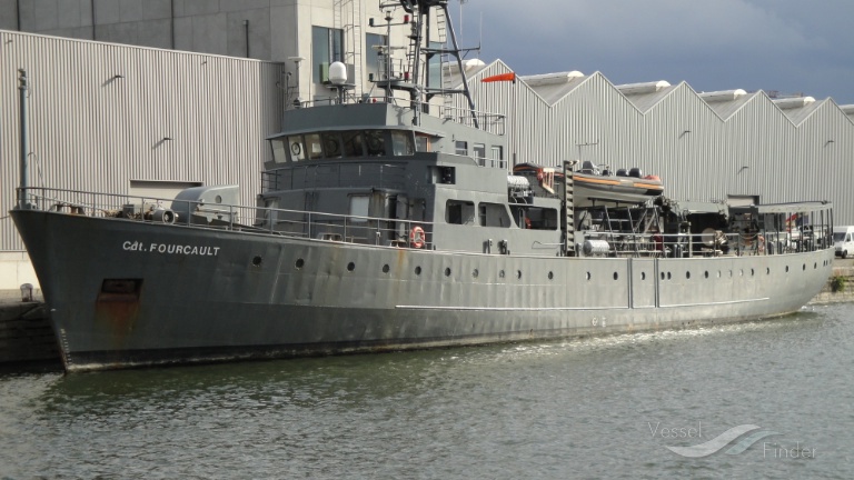 COMMANDANT FOURCAULT, Yacht - Details and current position - IMO ...