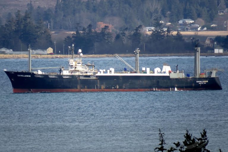 EXCELLENCE, Fish Factory Ship - Details and current position - IMO ...