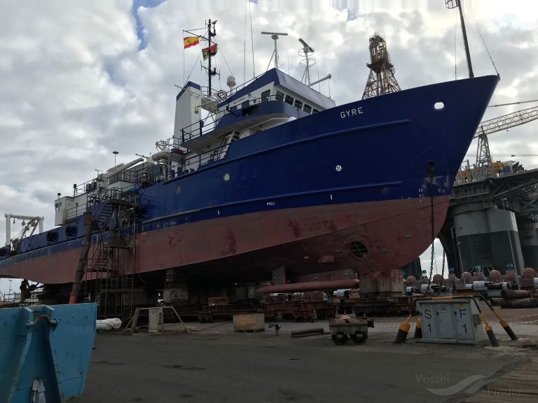 GYRE, Research Vessel - Details and current position - IMO 7318999 ...