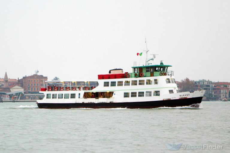 BURANO 2, Passenger Ship - Details and current position - IMO 7325100 - VesselFinder