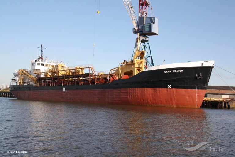 SAND WEAVER, Hopper Dredger - Details and current position - IMO ...