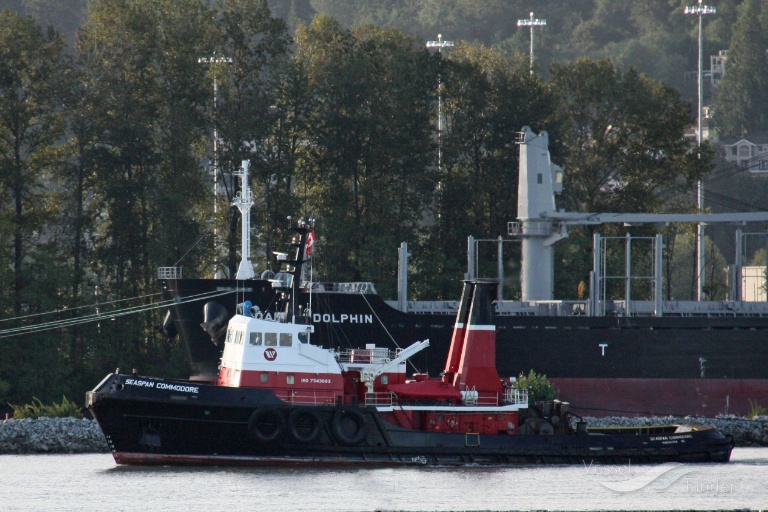 SEASPAN COMMODORE, Tug - Details and current position - IMO 7343683 ...