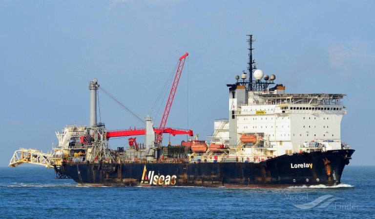 LORELAY, Pipe Layer - Details and current position - IMO 7349807 MMSI ...