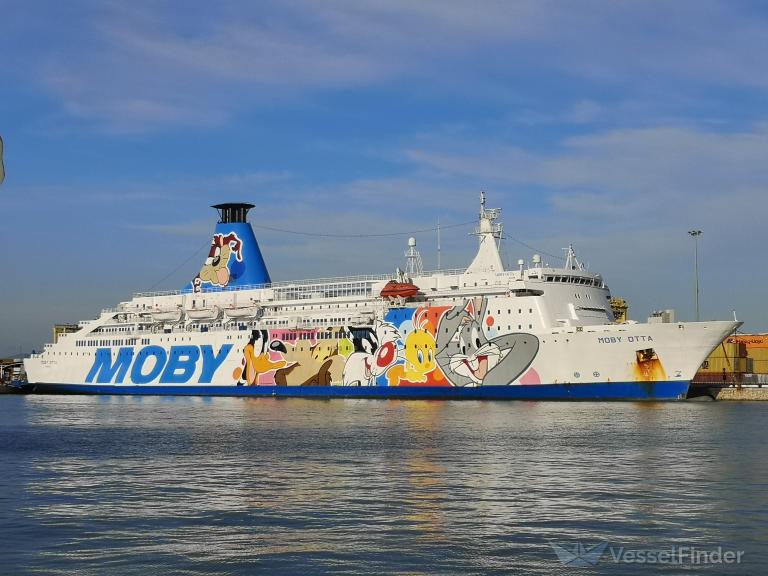 MOBY OTTA, Passenger/Ro-Ro Cargo Ship - Dettagli della nave e posizione ...