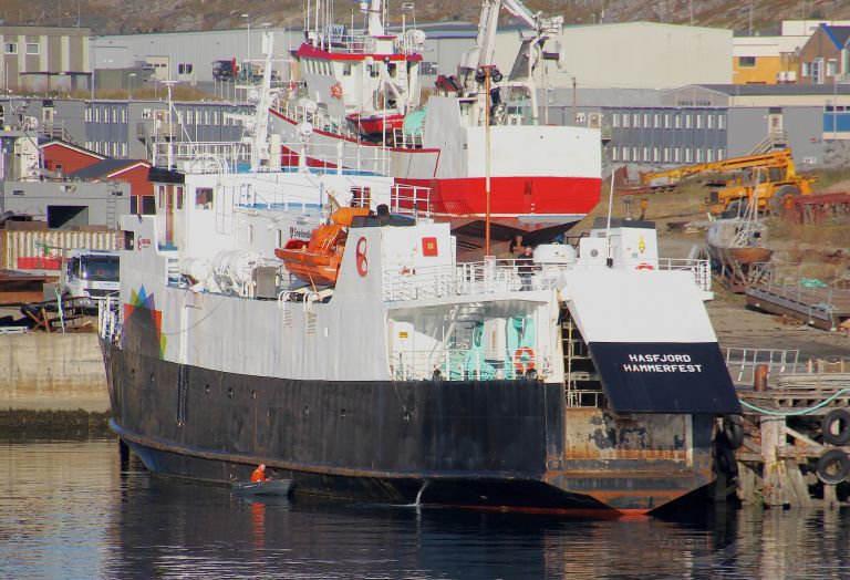 HASFJORD, Passenger/Ro-Ro Cargo Ship - Details and current position ...
