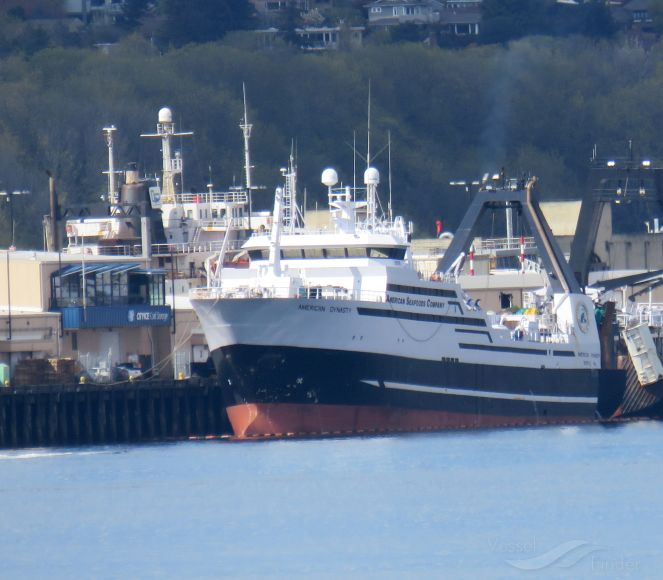 AMERICAN DYNASTY, Fish Factory Ship - Details and current position ...