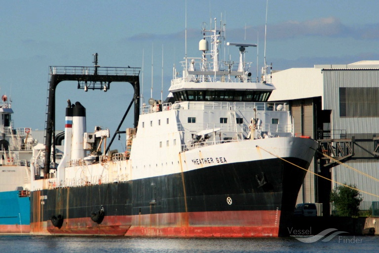 HEATHER SEA, Research Vessel - Details and current position - IMO ...