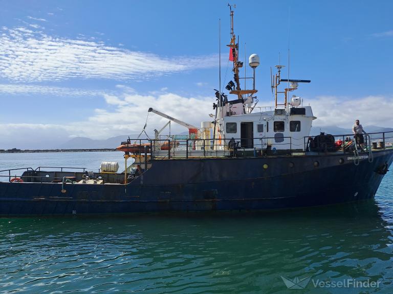 INQUISITOR, Fishing Support Vessel - Details and current position - IMO ...
