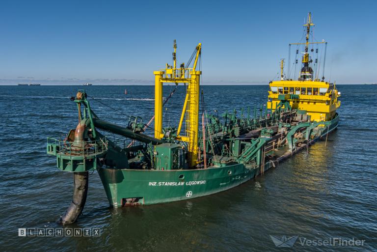 INZ. ST. LEGOWSKI, Hopper Dredger - Details and current position - IMO ...