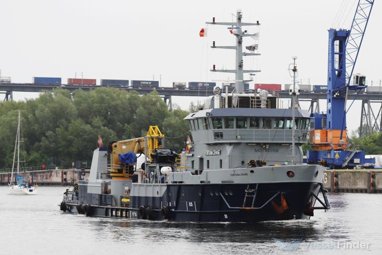 FORTUNA CRANE, Offshore Tug/Supply Ship - Details and current position ...