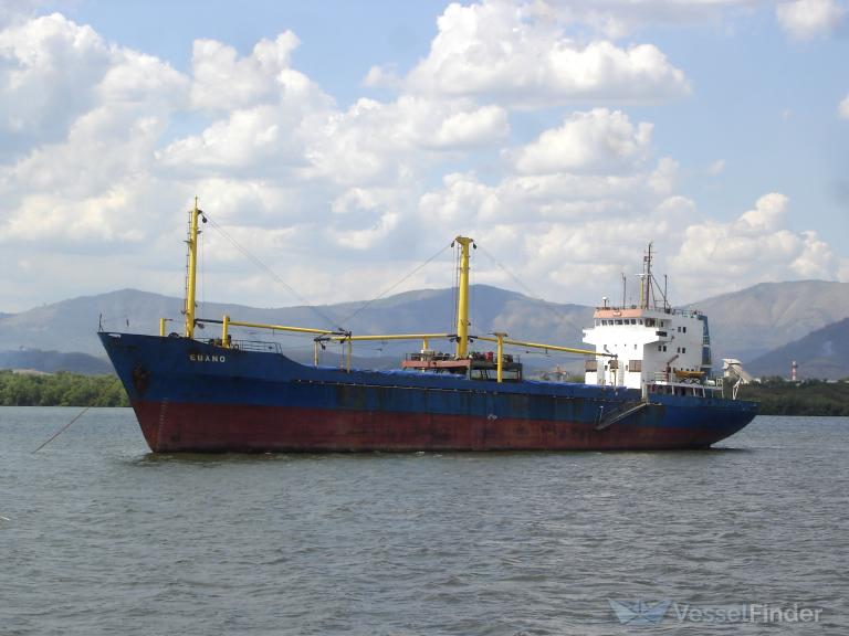 EBANO, General Cargo Ship - Details and current position - IMO 7406784 ...
