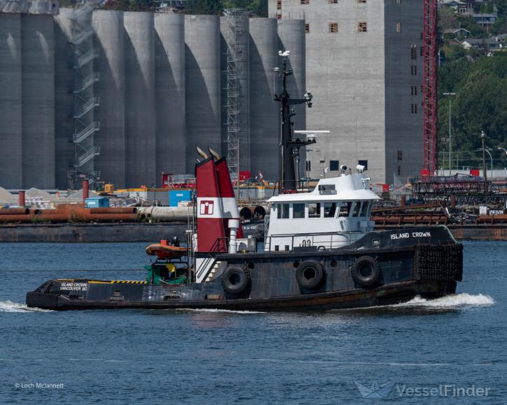 ISLAND CROWN, Tug - Details and current position - IMO 7414092 ...