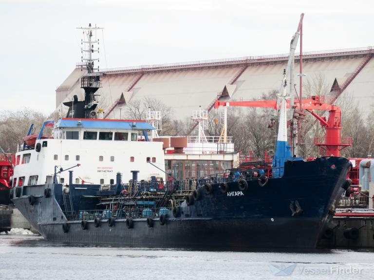ANGARA, Chemical Tanker - Details and current position - IMO 7427647 ...