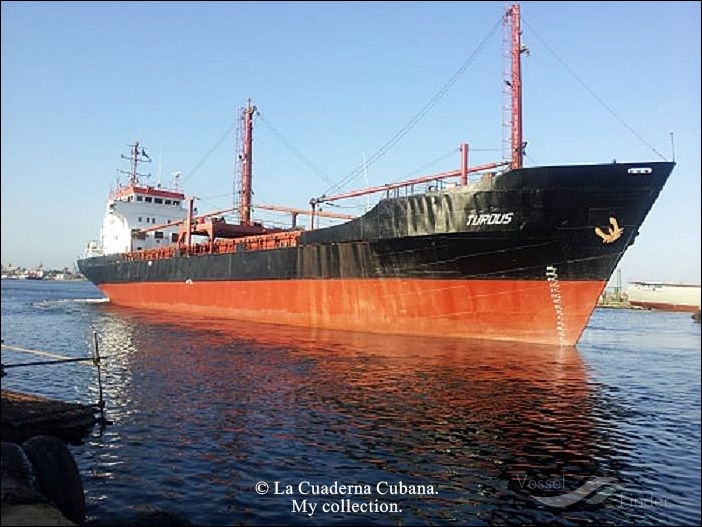 TURDUS, General Cargo Ship - Details and current position - IMO 7432135 ...