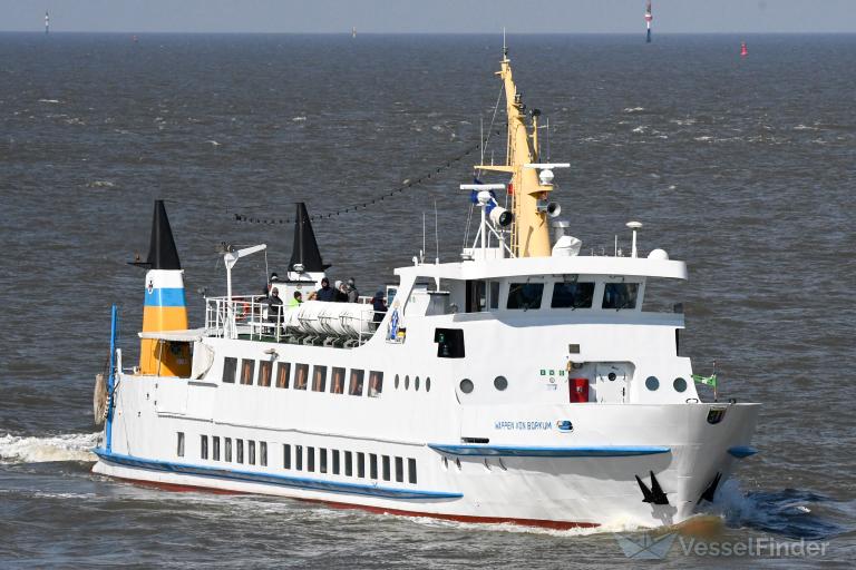 WAPPEN VON BORKUM, Passenger Ship - Details and current position - IMO ...