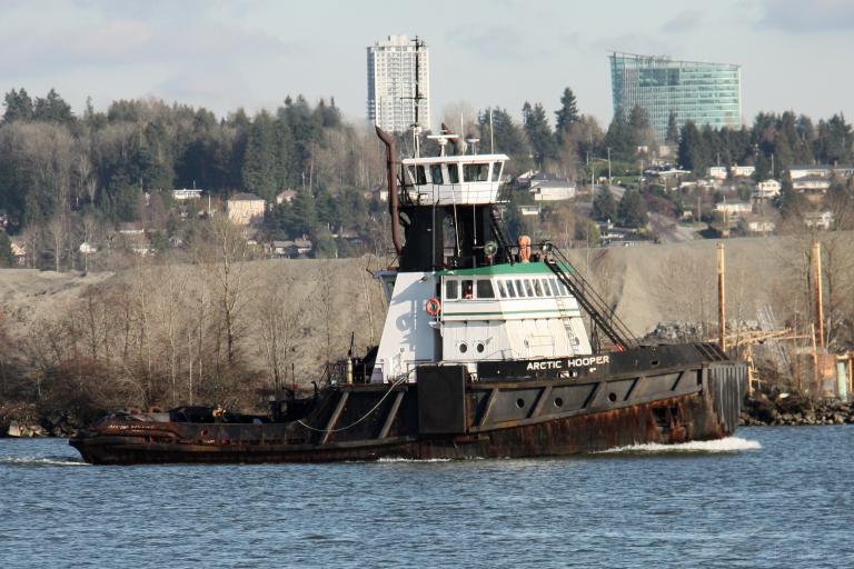ARCTIC HOOPER, Pusher Tug - Skibsdetaljer og nuværende position - IMO ...