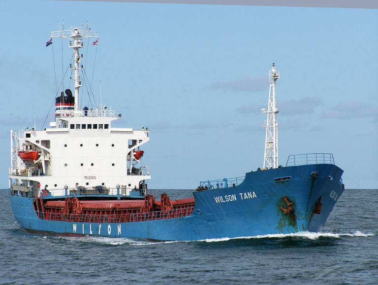 WILSON TANA, General Cargo Ship - Details and current position - IMO ...