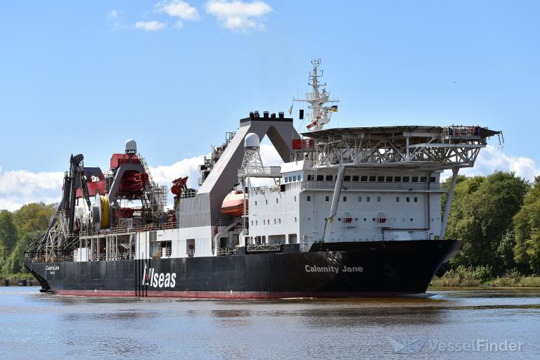CALAMITY JANE, Trenching Support Vessel - Details and current position ...