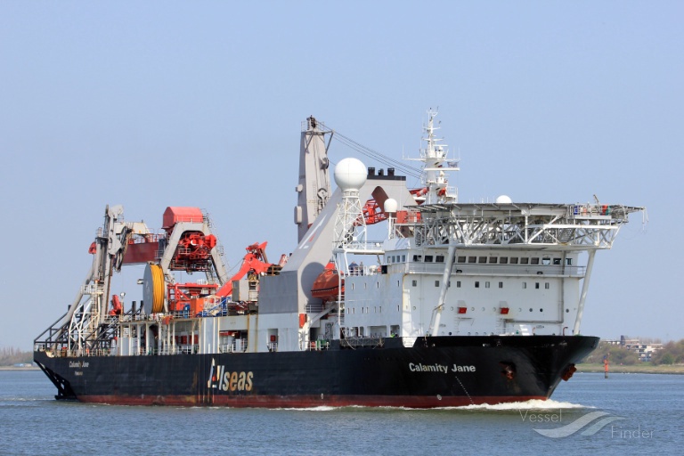 CALAMITY JANE, Trenching Support Vessel - Details and current position ...