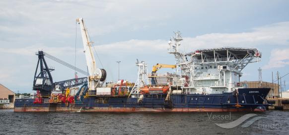KESTREL, Offshore Support Vessel - Details and current position - IMO ...