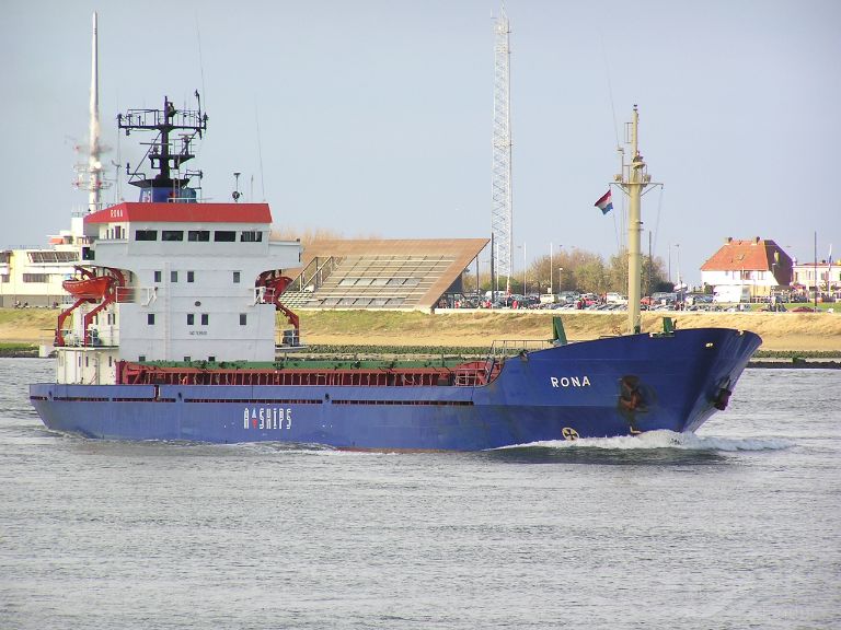 RONA, General Cargo Ship - Details and current position - IMO 7639630 ...