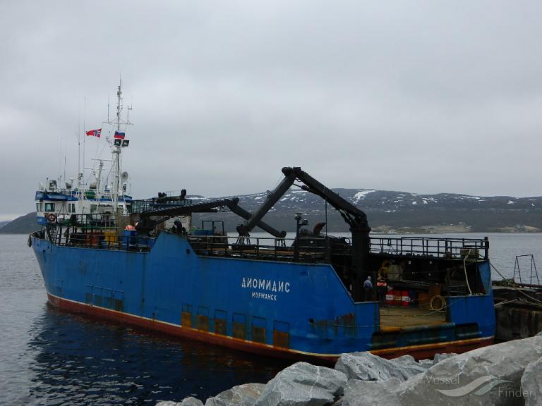 DIOMEDES, Fishing Vessel - Details and current position - IMO 7643124 ...
