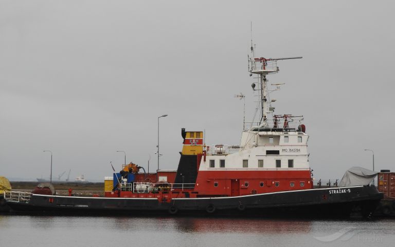 STRAZAK-5, Fire Fighting Vessel - Details and current position - IMO ...