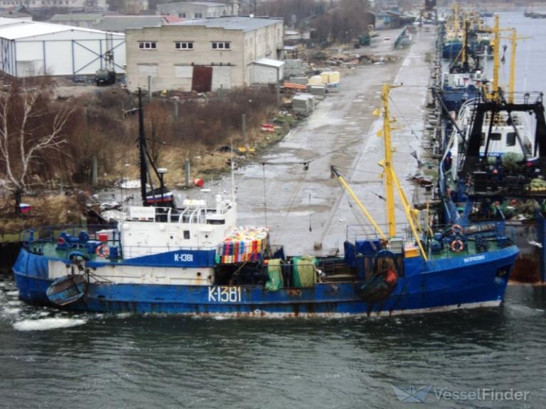 MATROSOVO, Fishing Vessel - Details and current position - IMO 7643930 ...