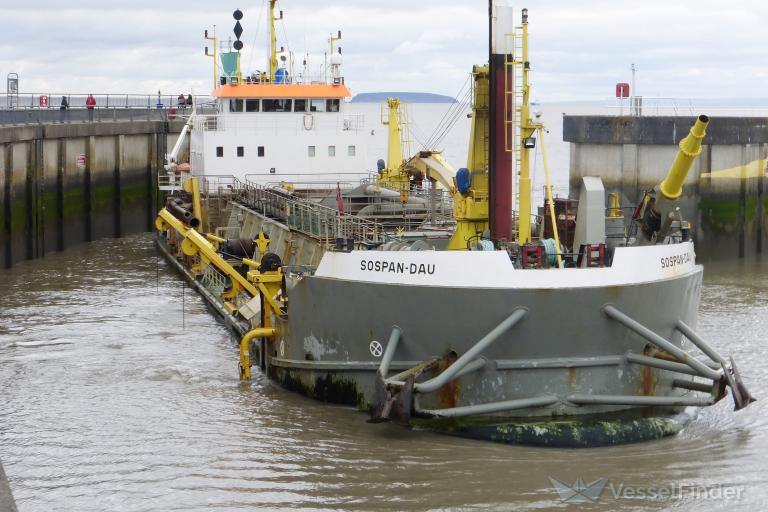 SOSPAN DAU, Hopper Dredger - Details and current position - IMO 7711062 ...