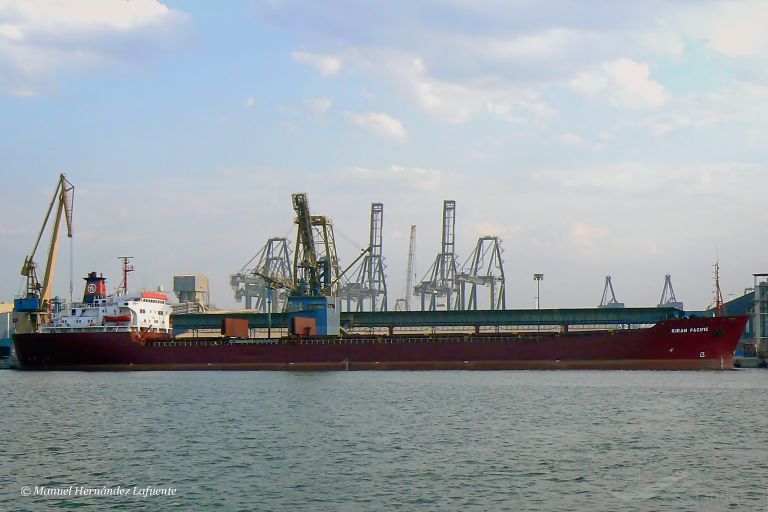 KIRAN PACIFIC, Bulk Carrier - Details and current position - IMO ...