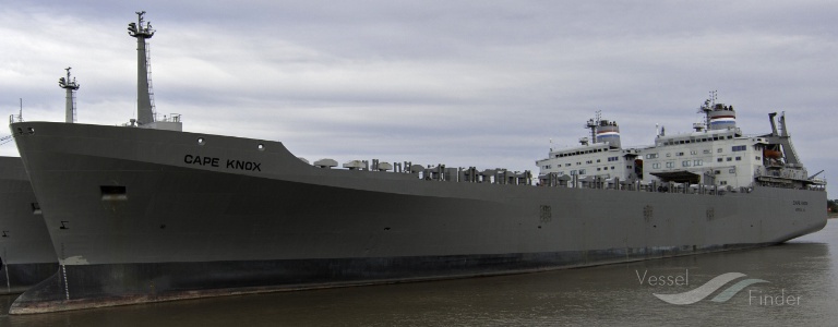 CAPE KNOX, Ro-Ro Cargo Ship - Details and current position - IMO ...