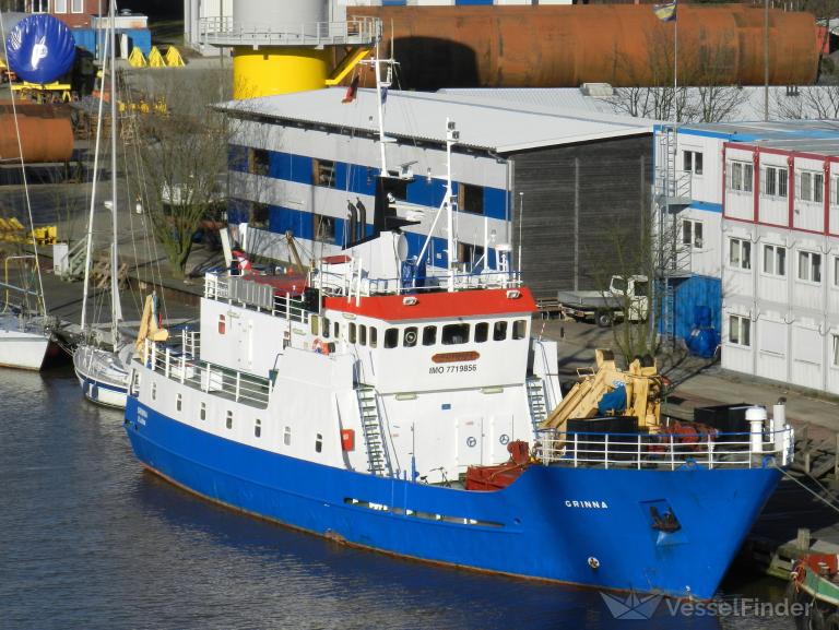 GRINNA II, Research Vessel - Details and current position - IMO 7719856 ...