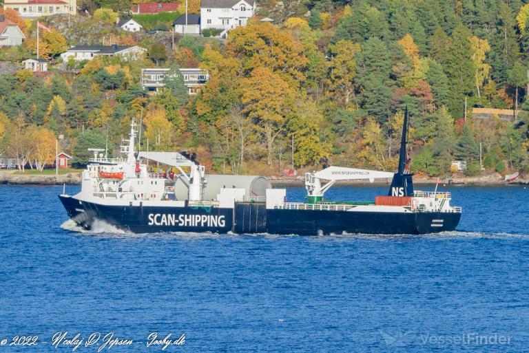 KARMSUND, Palletised Cargo Ship - Detalles del buque y posición actual ...