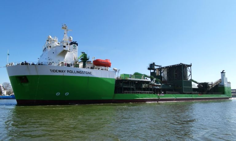 TIDEWAY ROLLINGSTONE, Pipe Burying Vessel - Detalles del buque y ...