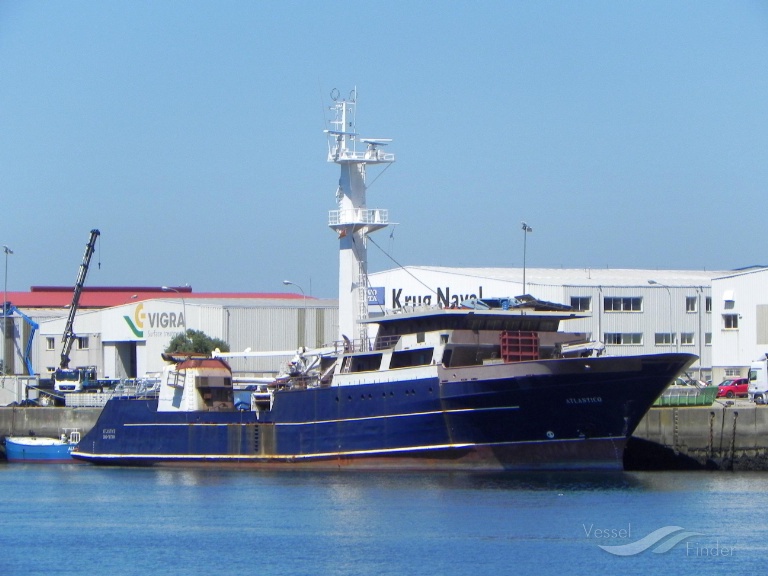 ATLANTICO, Fishing Vessel - Details and current position - IMO 7817309 ...